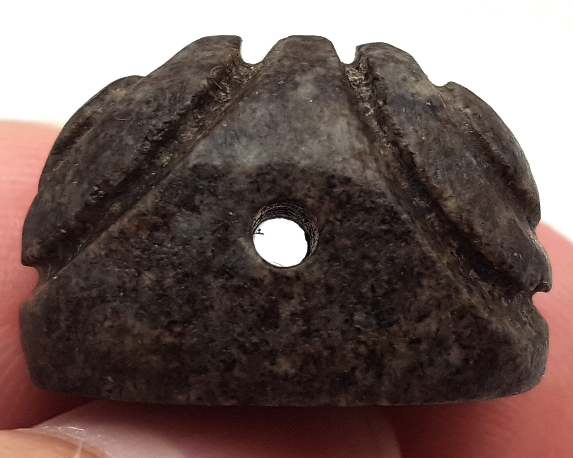 Wonderful Medieval Very Old Emperor Face Intaglio Stamp DOME Bead # ...