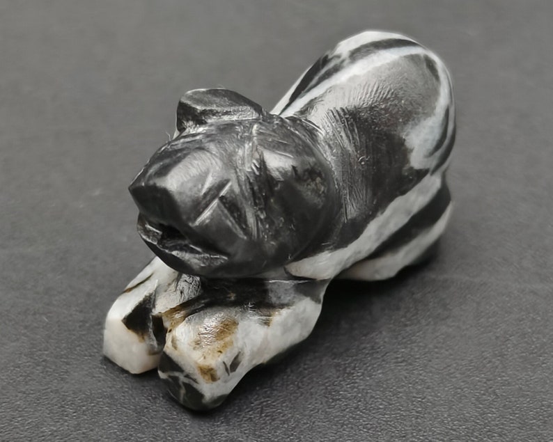 RARE Ancient Egyptian Stripes Zebra Agate Stone Carved Tiger Bead ...