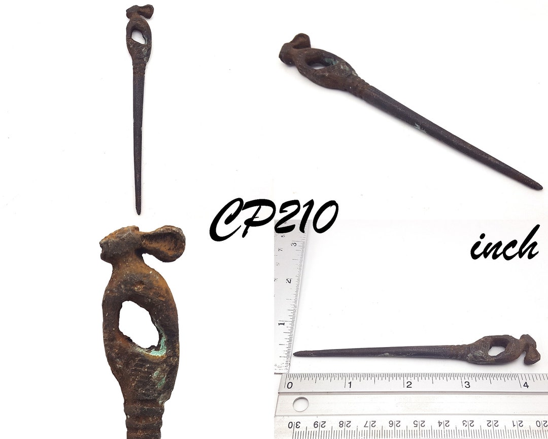 Old Ancient Roman Legionary Hair Pin With Rabbit Animal CP210 - Etsy