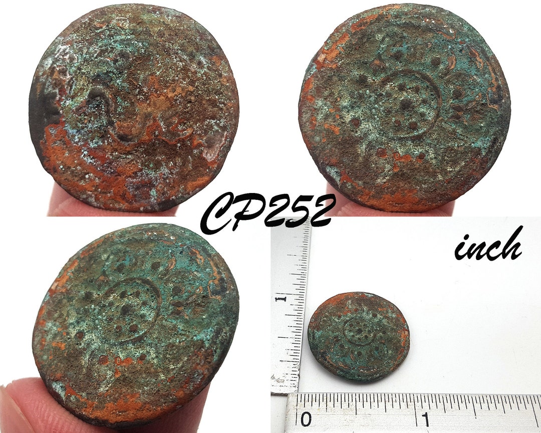 Rare Ancient Old Roman Art Bird Green Patina Bronze Coin cp252c ...