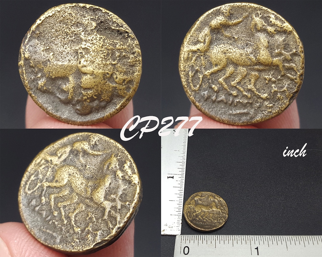 Ancient Greek Coin Philip II, Kings of Macedon 359-336 BC Horserider ...