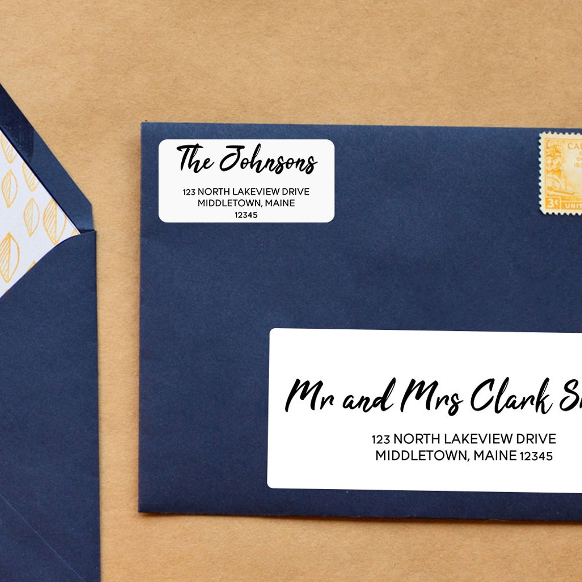 Mailing Address Label Template Bundle Printable Address Label - Etsy