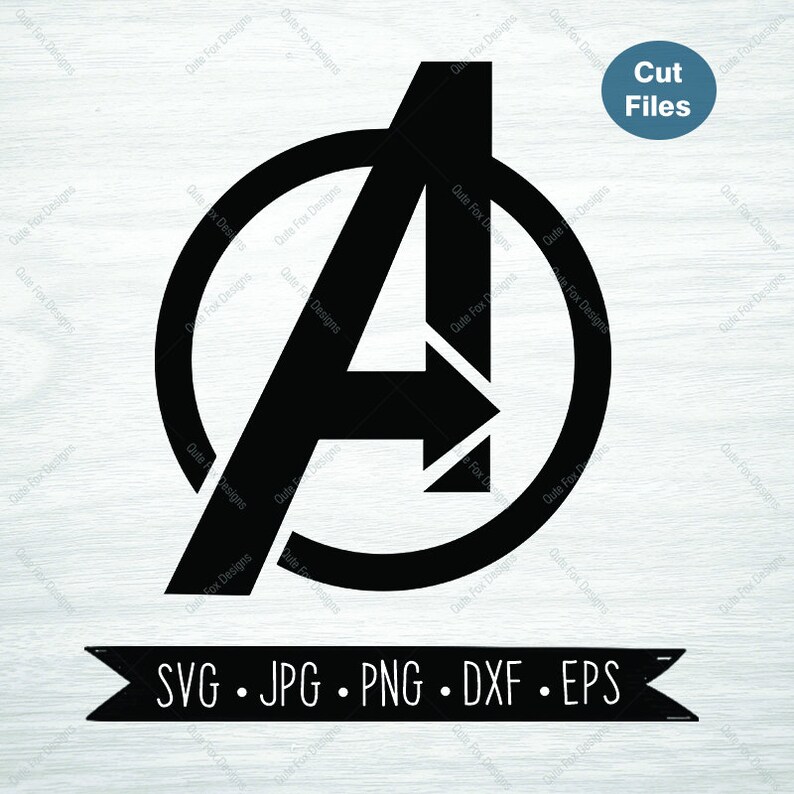 Avengers SVG Avengers Logo SVG JPG Png Dxf Eps Isntant - Etsy