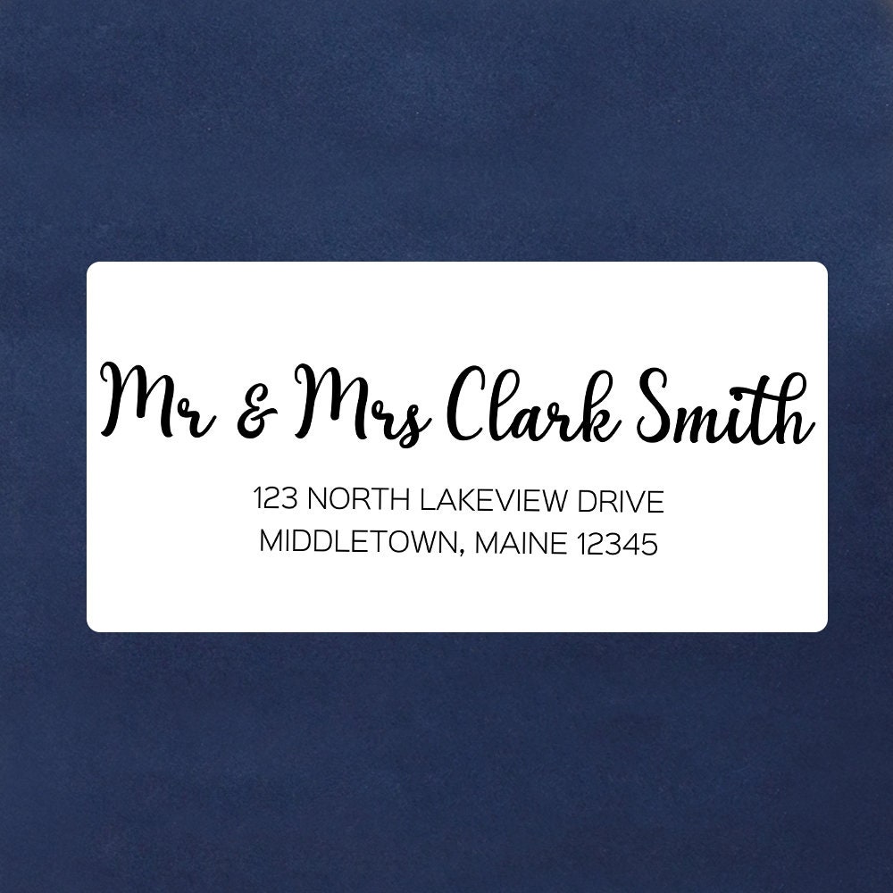 Printable Mailing Address Label Template Bundle Return | Etsy