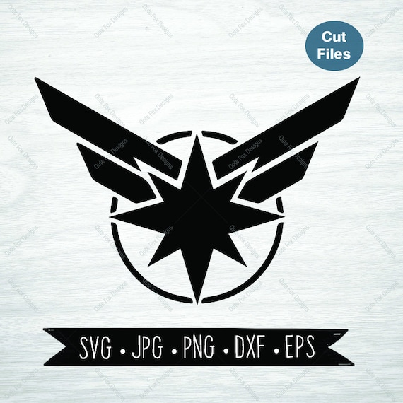 Captain Marvel Svgjpg Png Eps Dxf / Avengers Captain | Etsy Singapore