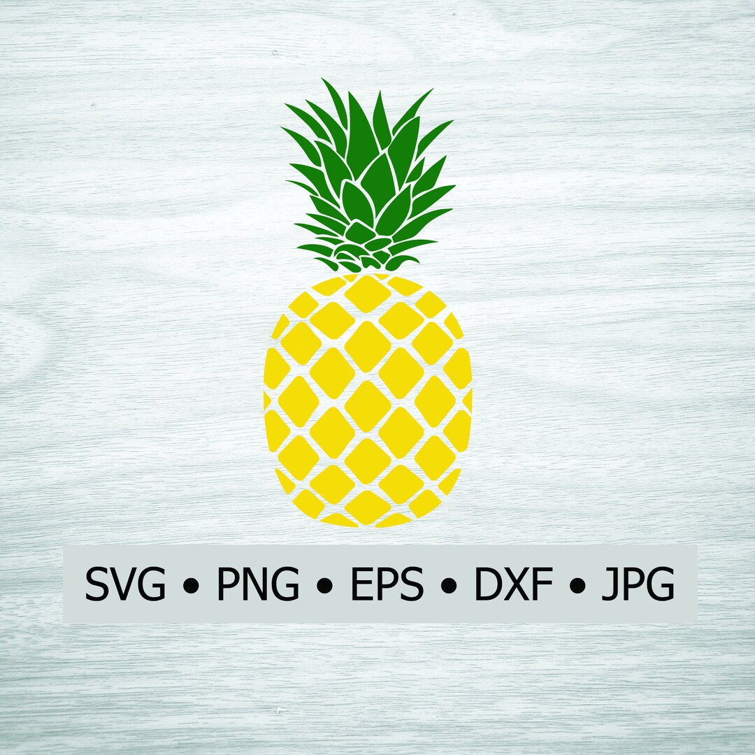 Pineapple SVG EPS PNG Jpg Dwg Digital Download / Digital - Etsy