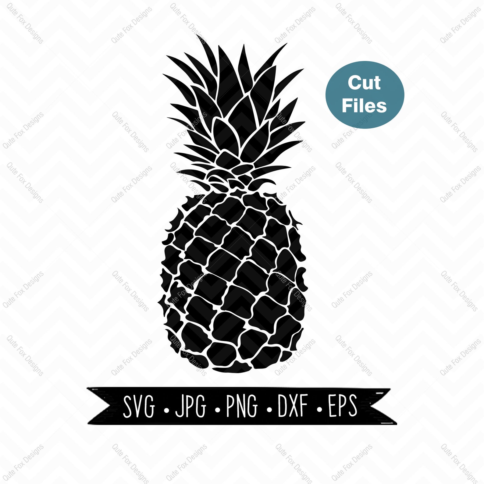 Pineapple SVG EPS Png Jpg Dwg Digital Download / Pineapple SVG | Etsy