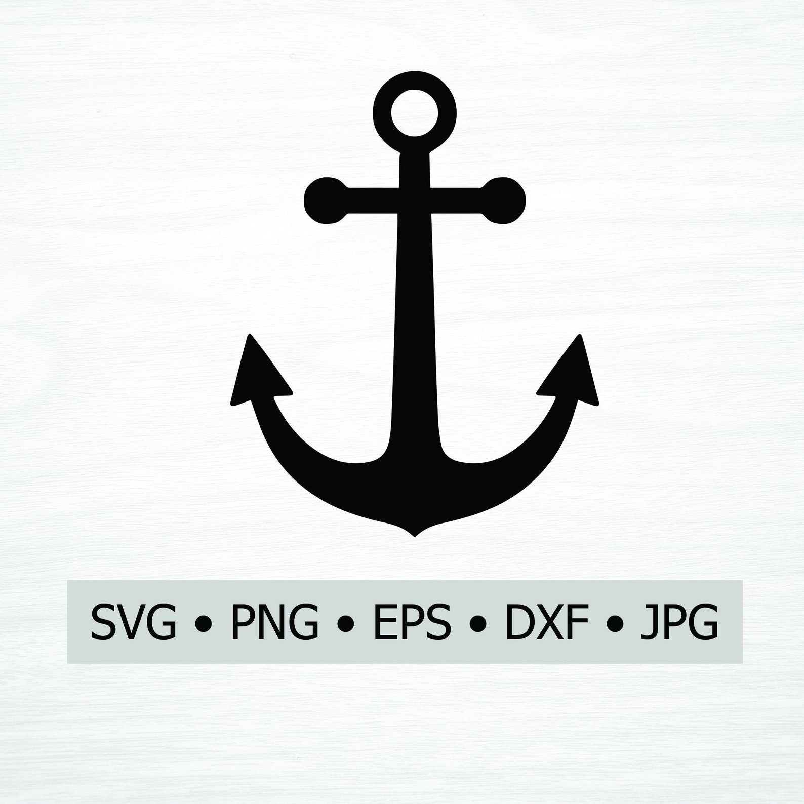 Anchor SVG JPG EPS Png Dwg Digital Download / Digital Vector - Etsy