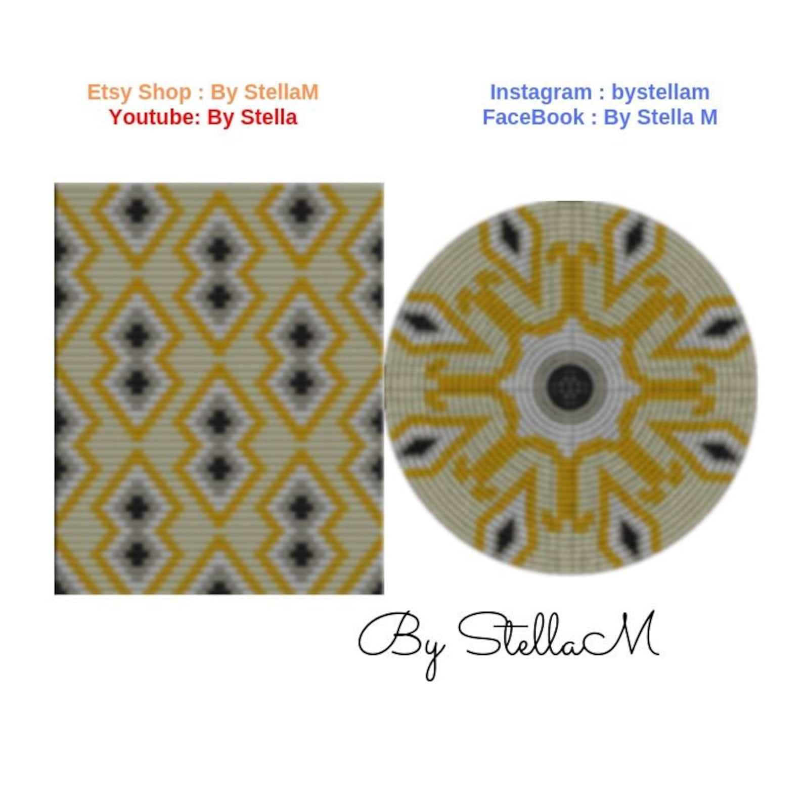 PATTERN: Compilation 1 Set of Wayuu Mochila Patterns Wayuu | Etsy