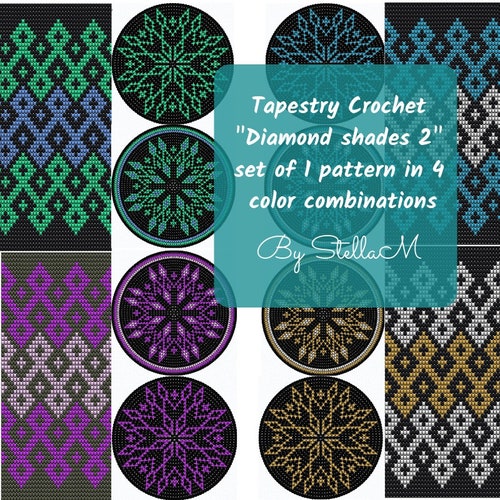 PATTERN: THAILAND Set of Wayuu Mochila Patterns Wayuu Bag | Etsy