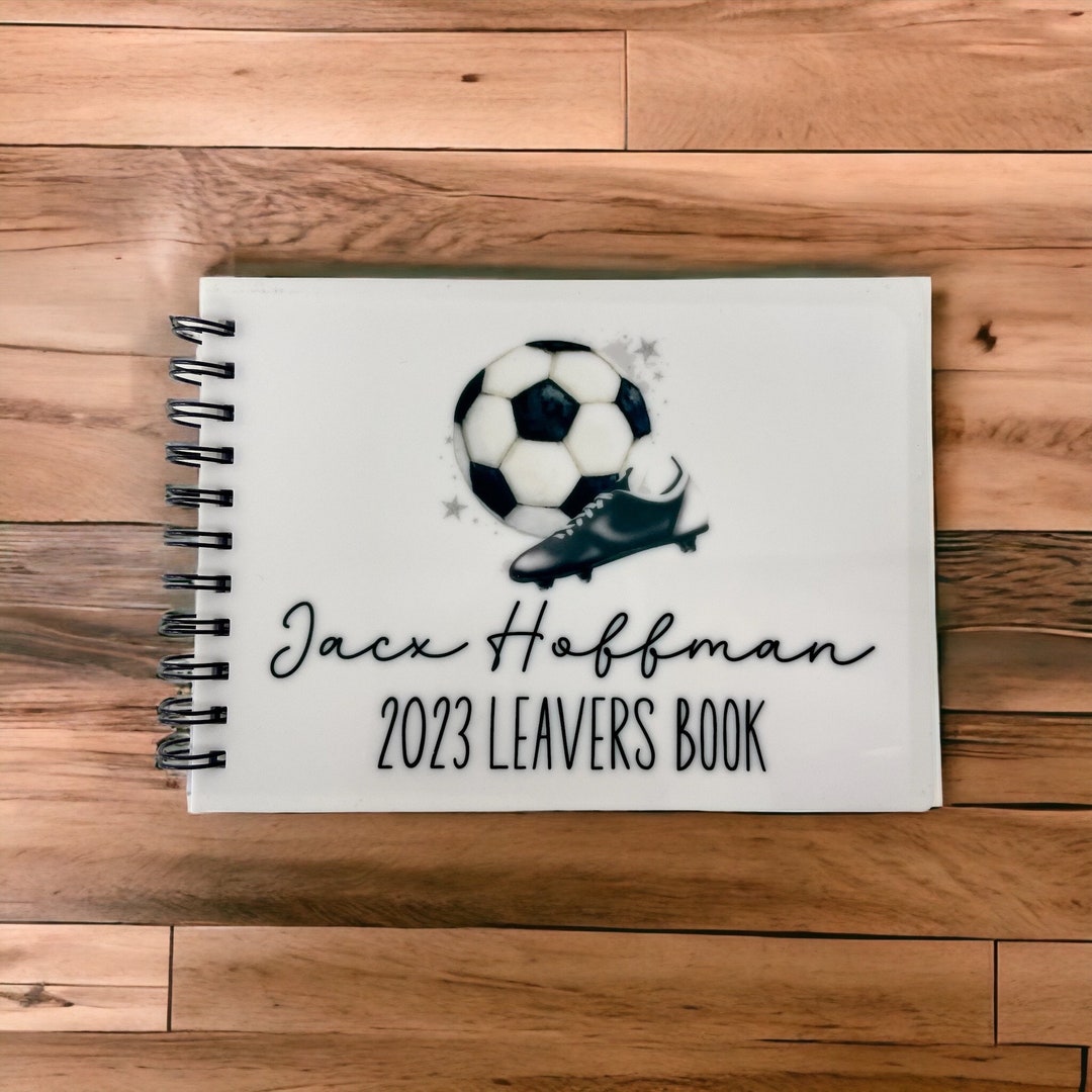 Personalised Leavers Notebook, A6 Notepad for School Leaver, End of ...