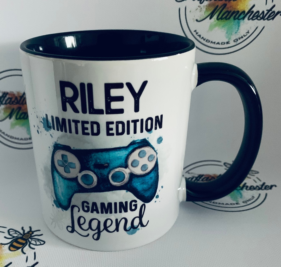 Personalised Gamer Mug Gaming Controller Mug Gamer Gift - Etsy Polska