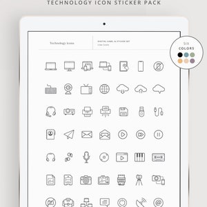 Student Digital Sticker Bundle - Printable Digital Stickers for School ...