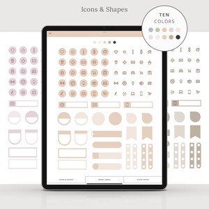 Planning Essentials Digital Stickers - Goodnotes Sticker Book ...