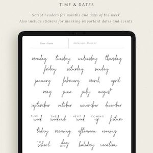 Essential Words & Phrases Digital Stickers - Sticker Book for Goodnotes ...