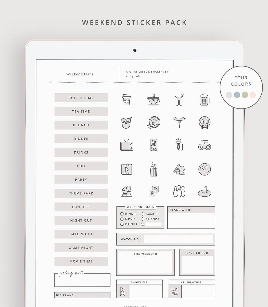 Digital Sticker Bundle 2.0 Digital Stickers for - Etsy