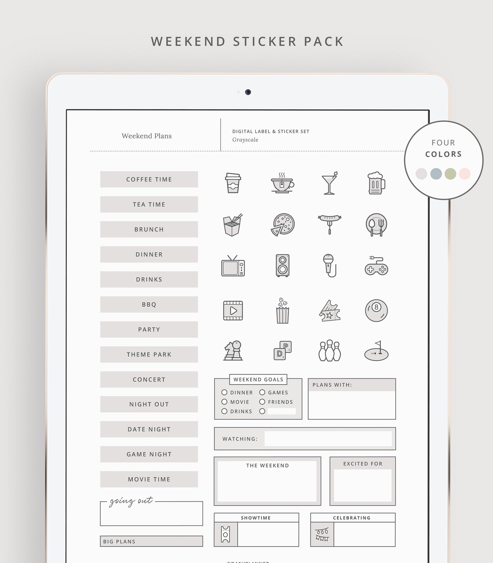 Digital Sticker Bundle 2.0 Digital Stickers for - Etsy