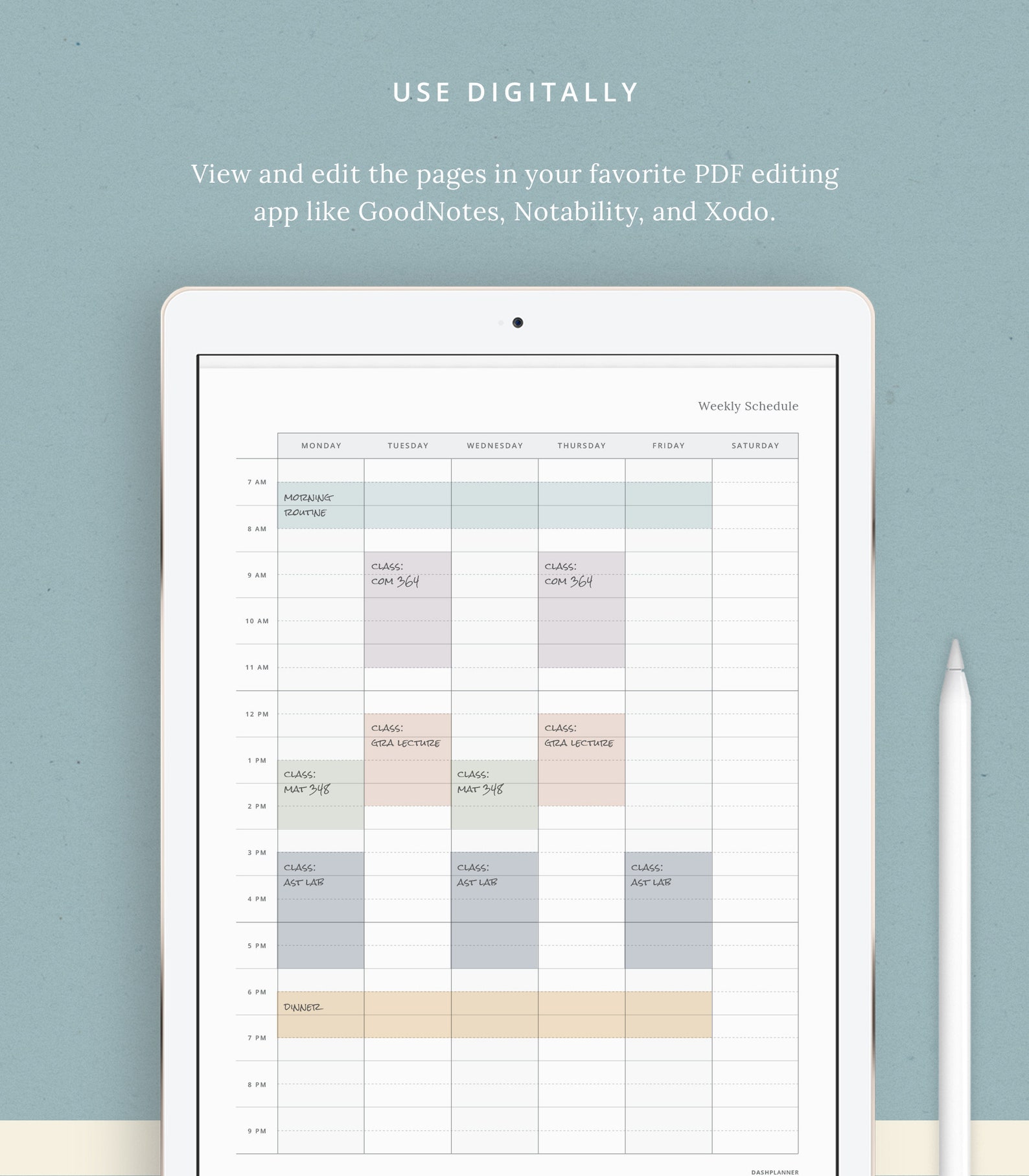 Student Organizer Printables for Back to School Class - Etsy