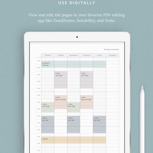 Student Organizer Printables for Back to School - Class Planner With ...