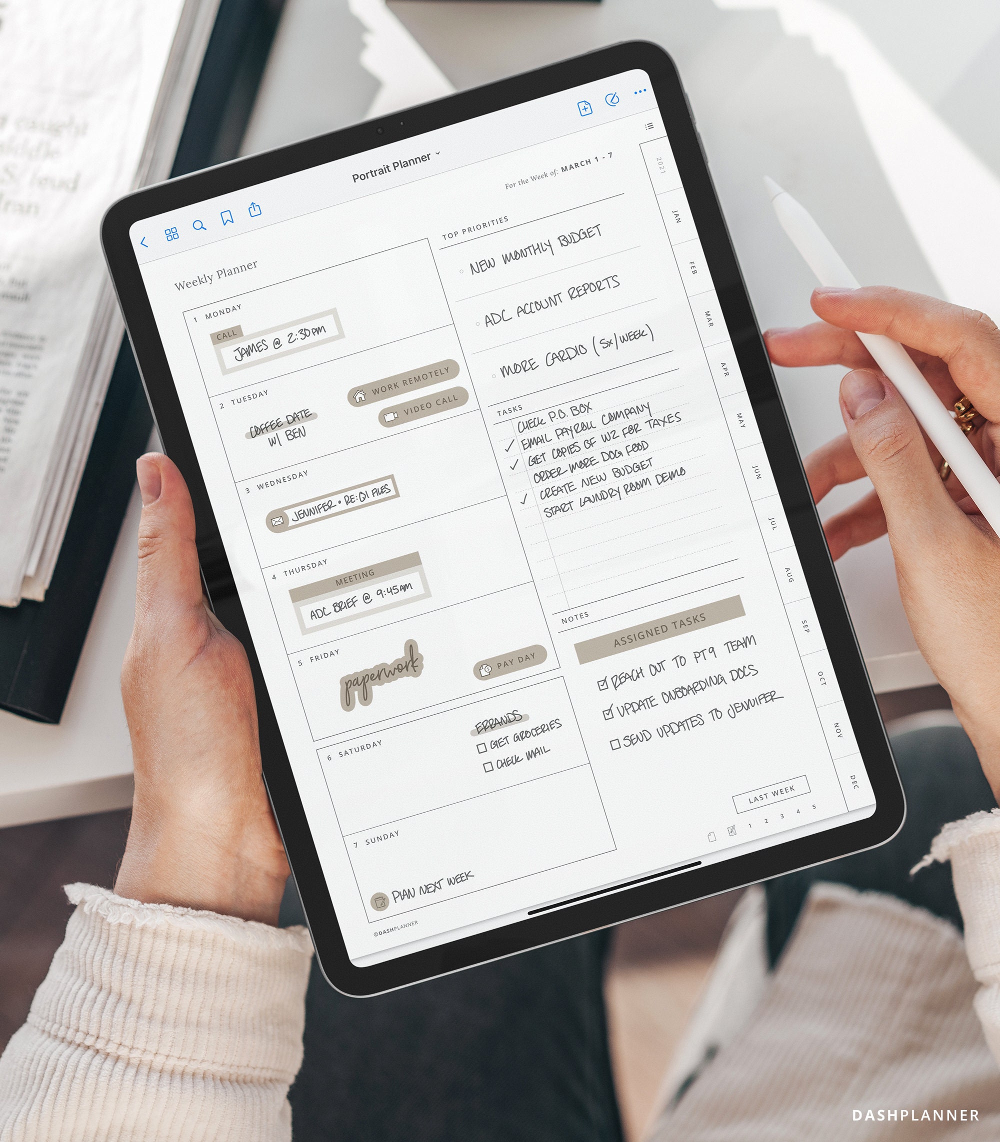 Work-life Digital Stickers Minimalist Job Goodnotes Sticker - Etsy