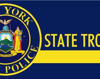 New York State Trooper Decal Reflective or Matte Vinyl Decal | Etsy