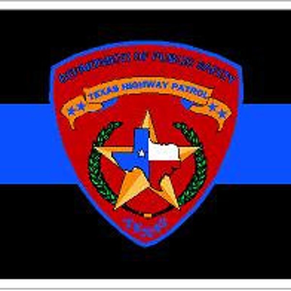 Texas State Trooper Sticker - Etsy