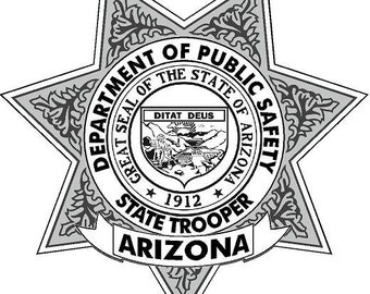 Arizona State Police Reflective or Matte Vinyl Decal Sticker - Etsy