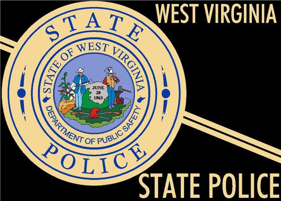 West Virginia State Police Highway Patrol Police Reflective Etsy