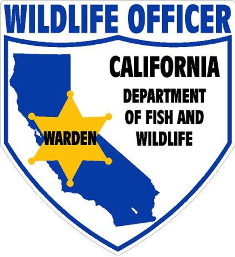 California Department of Fish and Wildlife Warden Park Ranger Wildlife ...