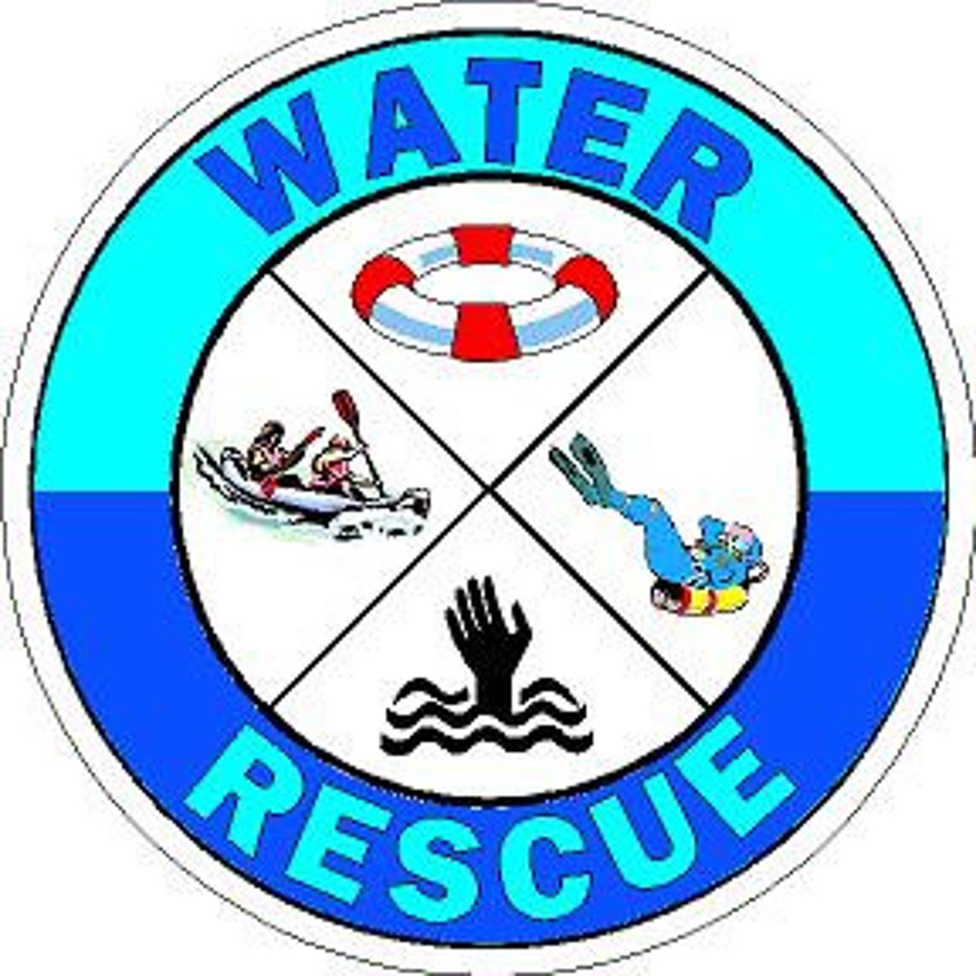Water Rescue Reflective or Matte Vinyl Decal Sticker Police Sheriff ...