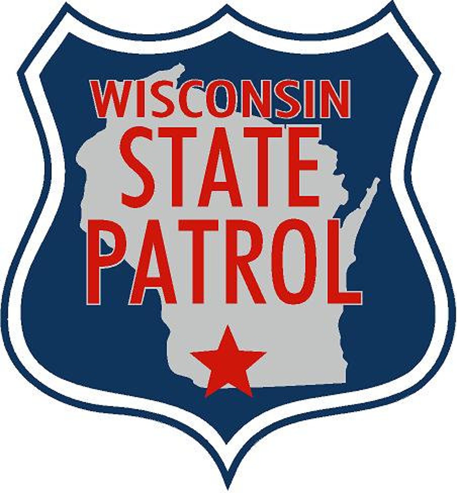 Wisconsin State Patrol Decal Reflective or Matte Vinyl Decal - Etsy ...