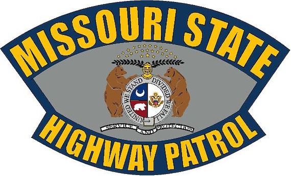 Missouri State Highway Patrol Reflective Or Matte Vinyl Decal Etsy