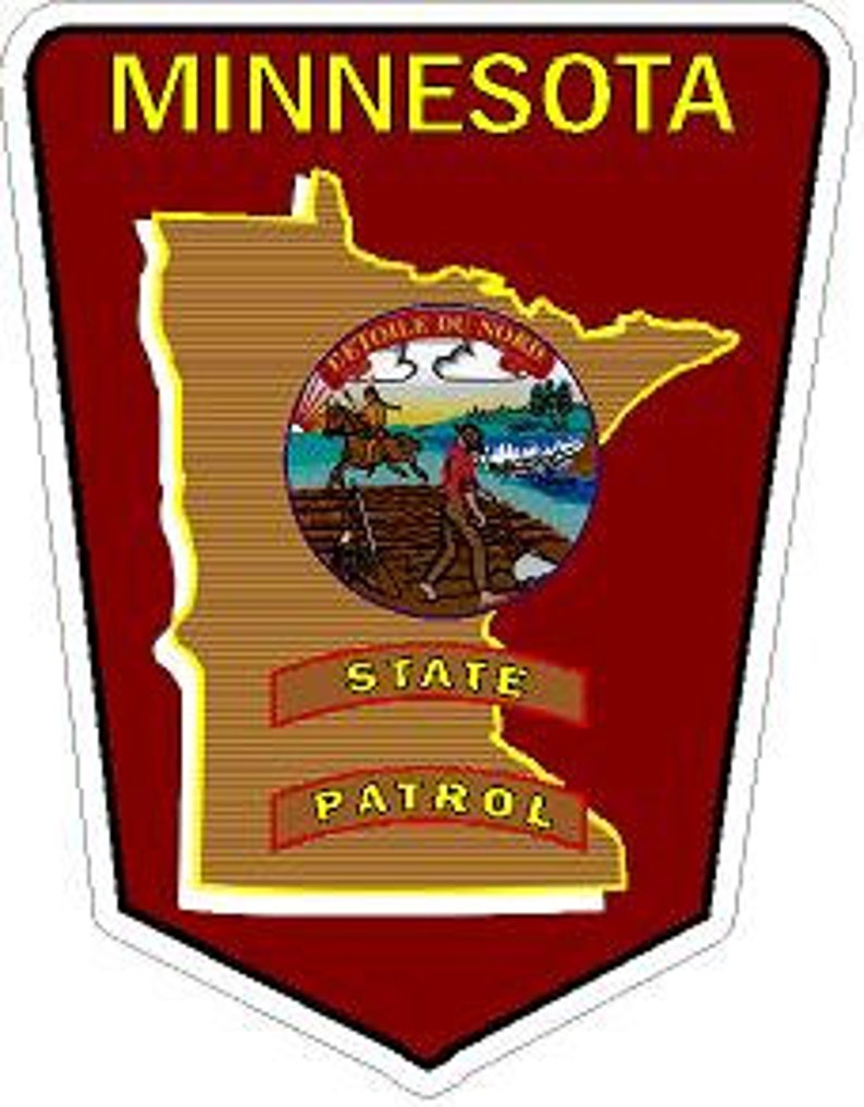 Minnesota State Patrol. State Police. Highway Patrol. Police Reflective ...