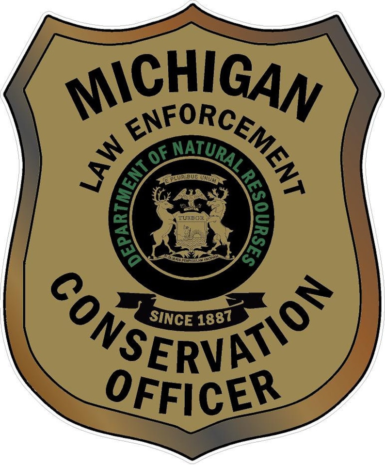Michigan Conservation Officer. Warden Park Ranger Wildlife. - Etsy