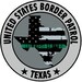 Texas US Border Patrol Thin Green Line American Flag Reflective or ...
