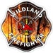 Wildland Fire Fighter, Maltese Cross, Fire Rescue. Reflective or Matte ...