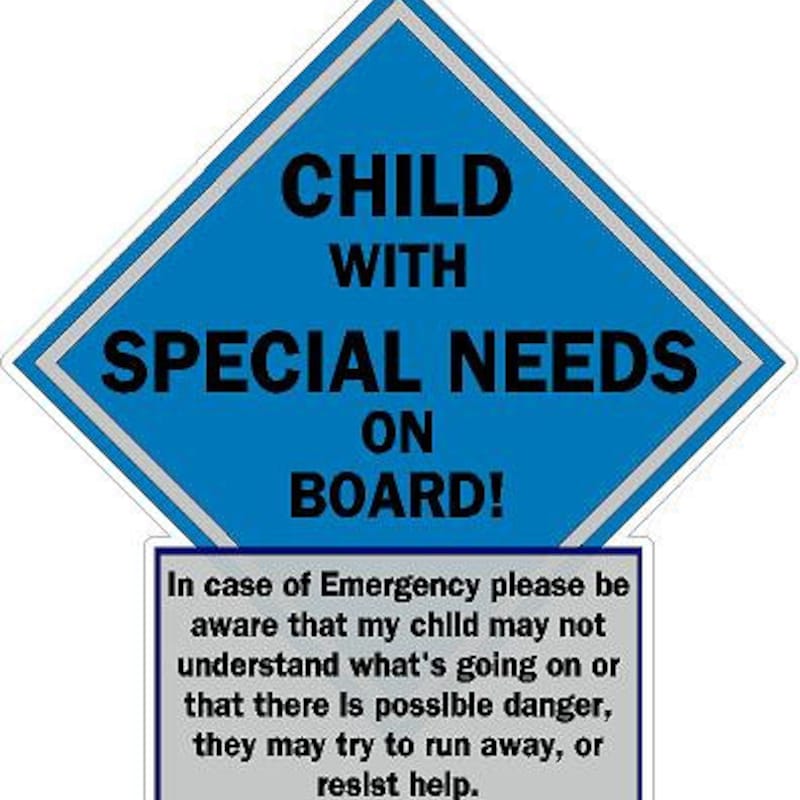 Special Needs Decals - Etsy