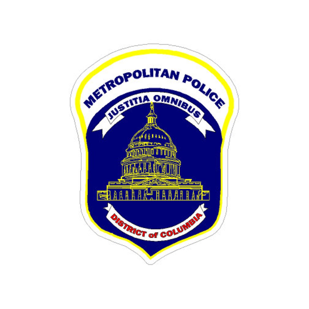 Metro Police District of Columbia D.C. Reflective or Matte Vinyl Decal ...