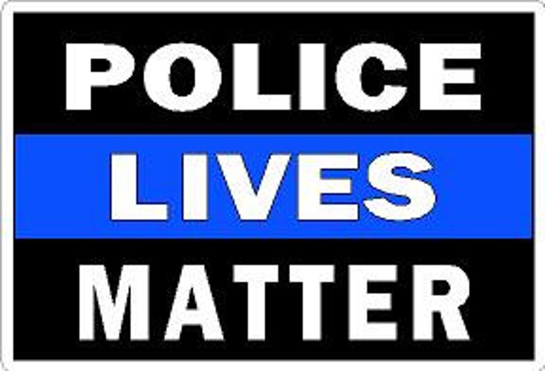 Police Lives Matter Reflective or Matte Vinyl Decal Sticker or Magnet ...