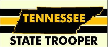 Tennessee State Trooper Decal Reflective or Matte Vinyl Decal Sticker ...