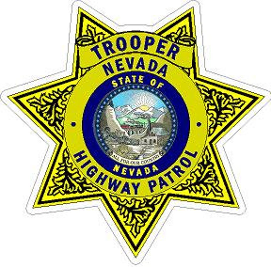 Nevada State Highway Patrol Reflective or Matte Vinyl Decal Sticker ...
