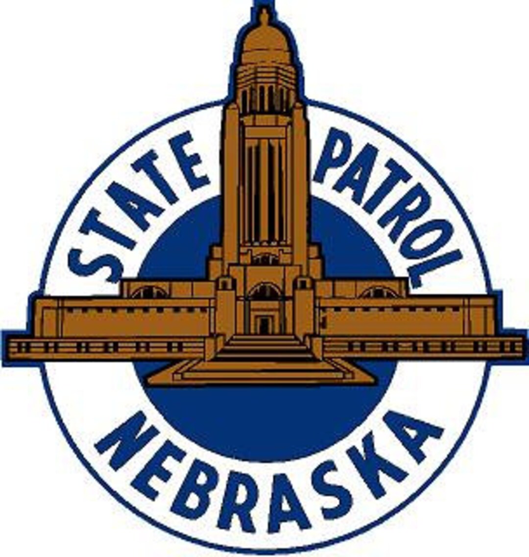 Nebraska State Trooper Logo Reflective or Matte Vinyl Decal Sticker ...