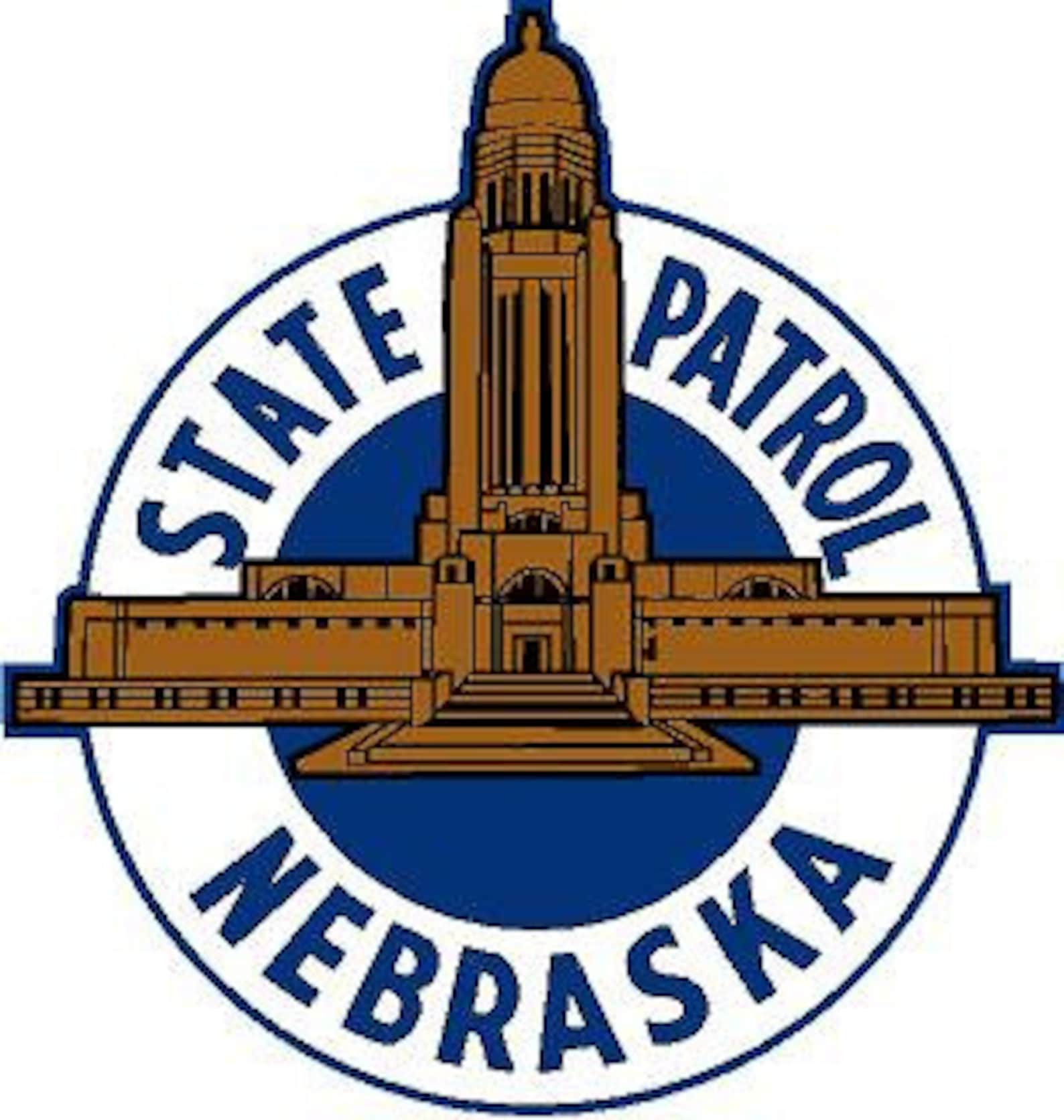 Nebraska State Trooper Logo Reflective or Matte Vinyl Decal - Etsy