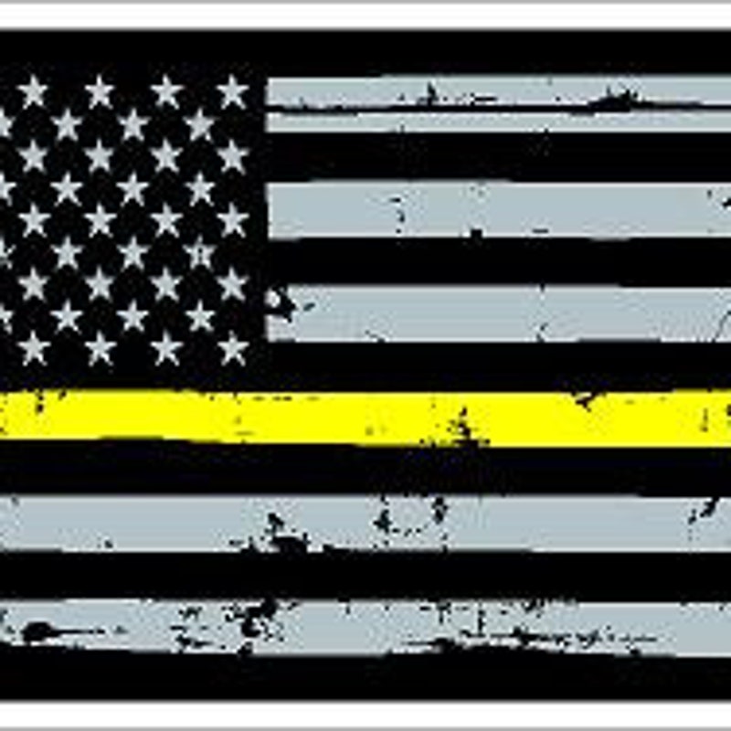 Thin Gold Line Decal - Etsy