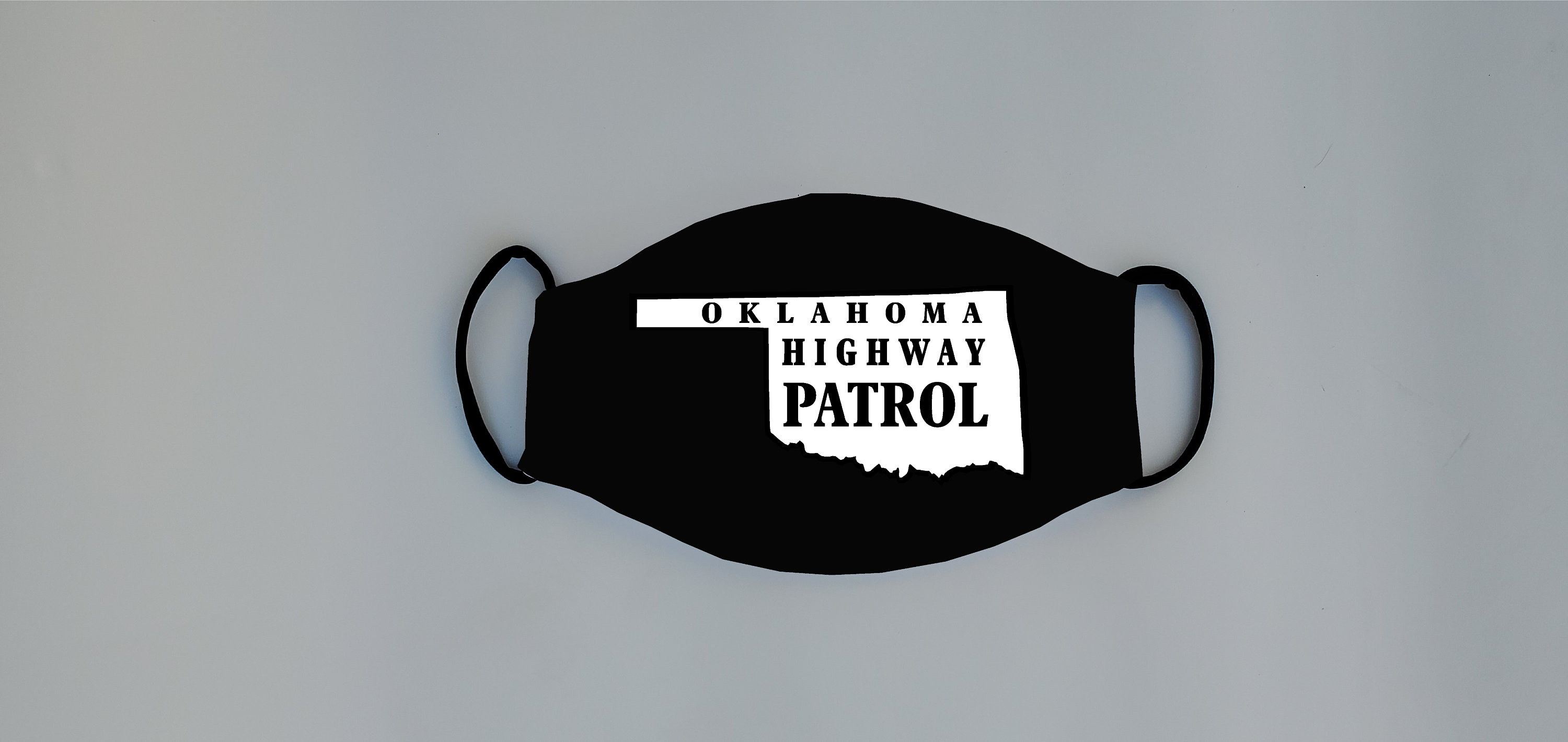 Oklahoma Highway Patrol Reusable Face Mask Police Trooper | Etsy
