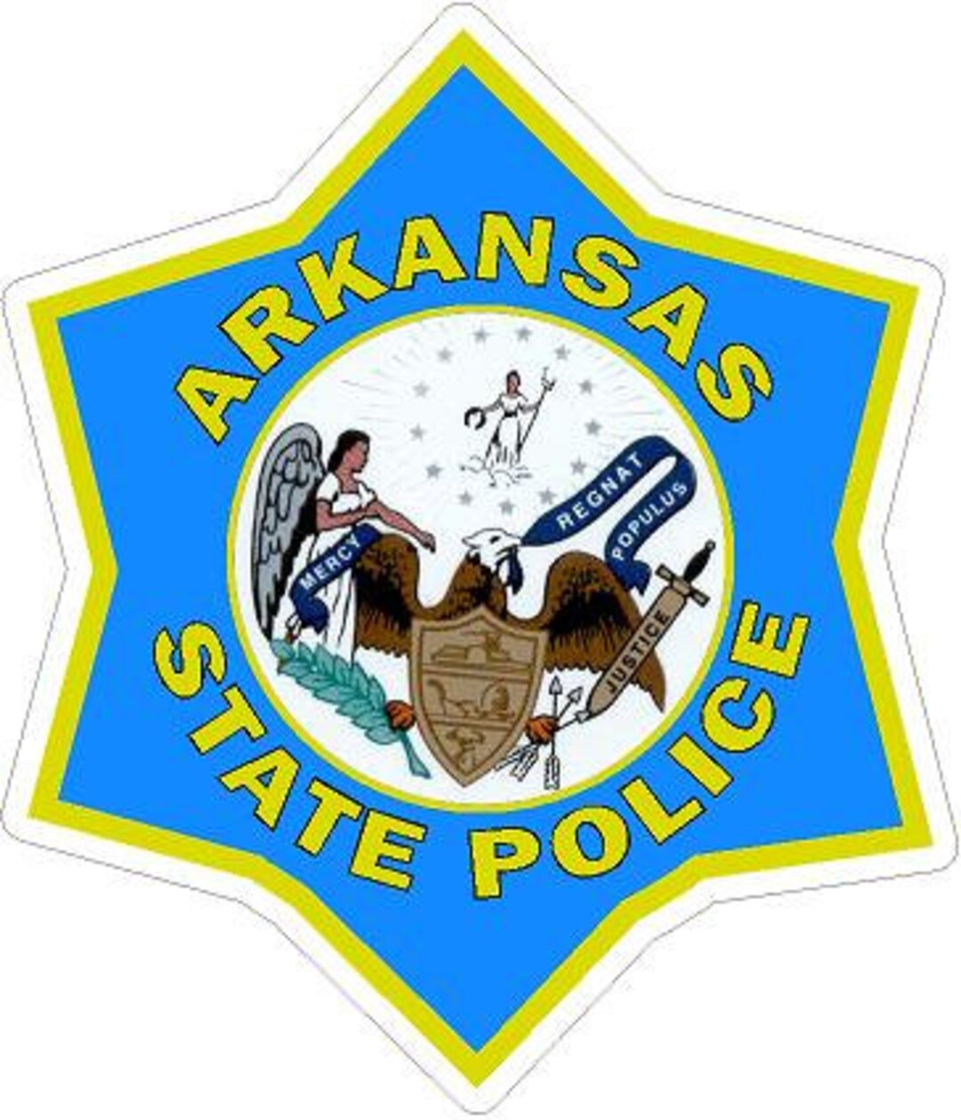 Arkansas State Patrol. Police Reflective or Matte Vinyl Decal Sticker ...