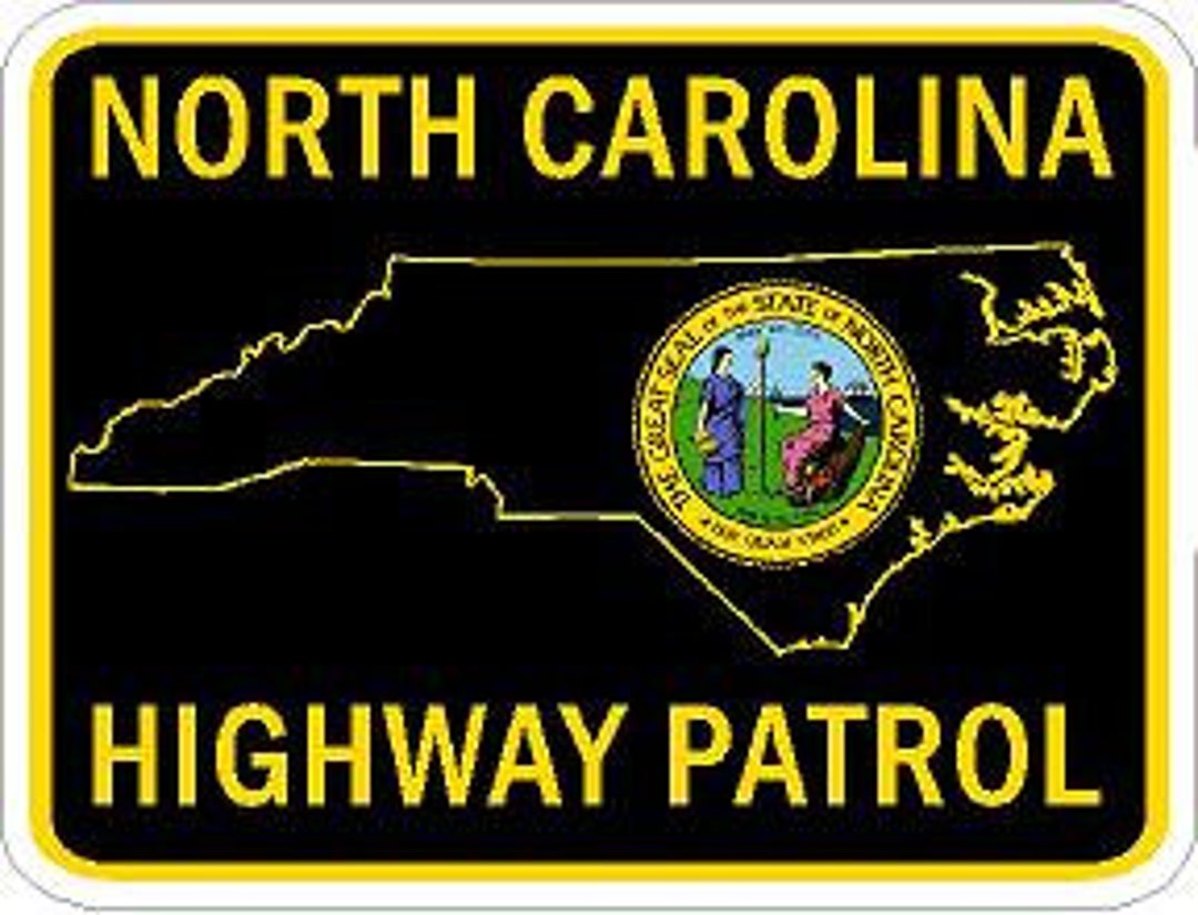 North Carolina State Police Reflective or Matte Vinyl Decal Sticker ...
