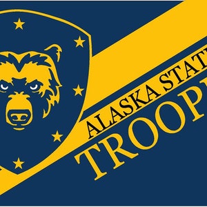 Alaska State Police Reflective or Matte Vinyl Decal Sticker or Magnet ...