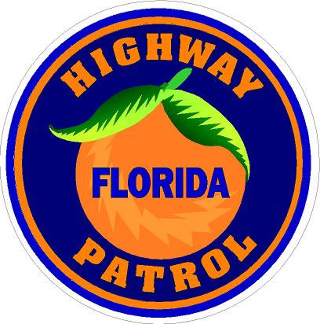 Florida Highway Patrol. Police Reflective or Matte Vinyl Decal Sticker ...