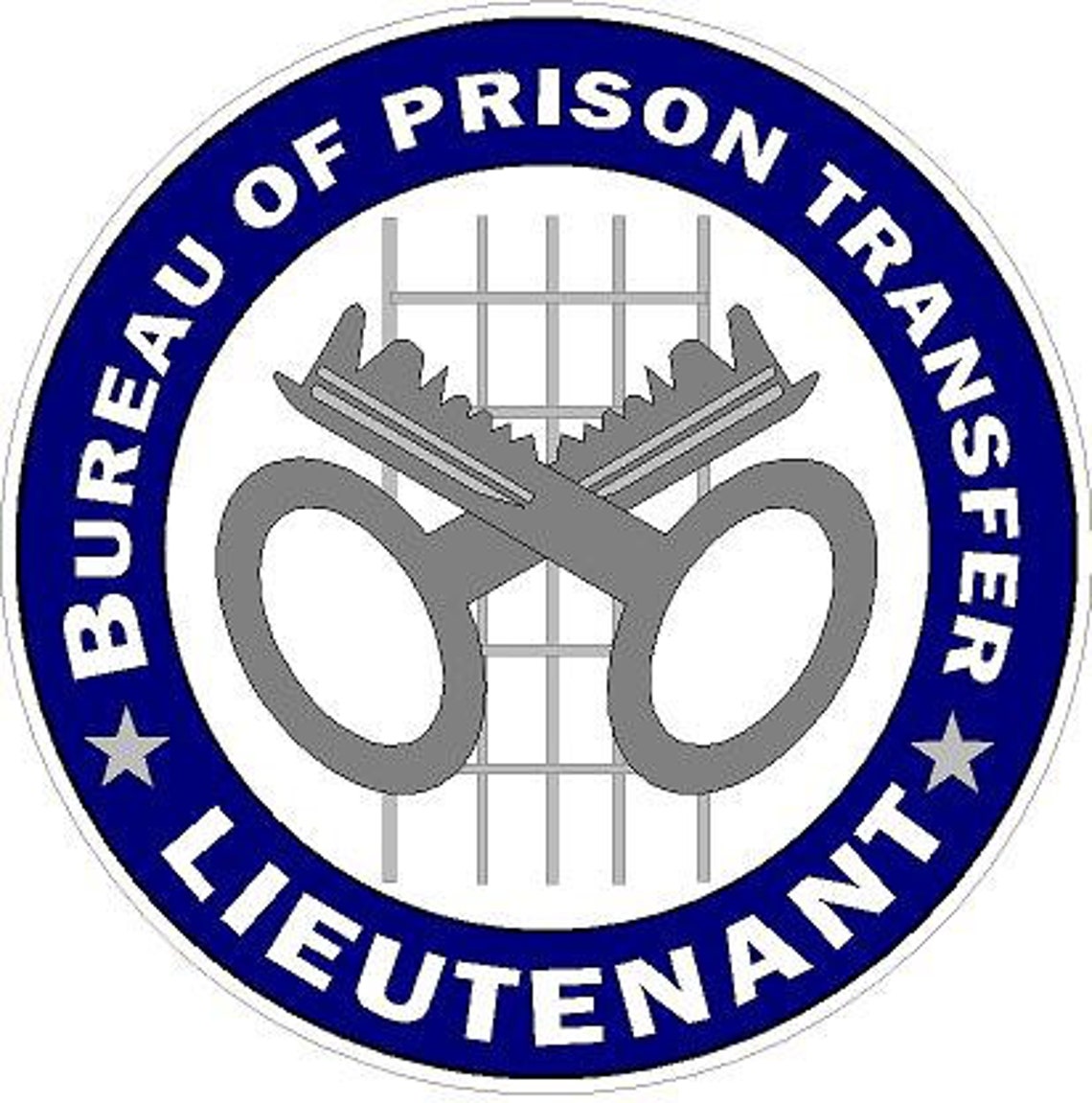 Dept of Prison Transfer. Lieutenant Reflective or Matte Vinyl | Etsy